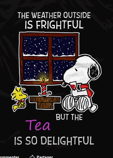 The Weather Outside is Frightful! – The ABC's of Tea
